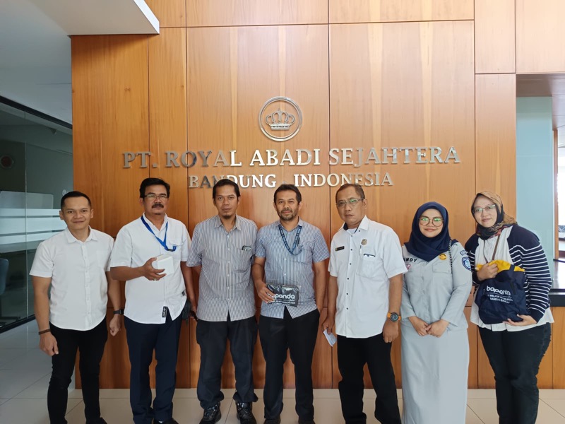 Tim Pembina Samsat Kabupaten Bandung Barat Kunjungan ke PT Royal Abadi Sejahtera