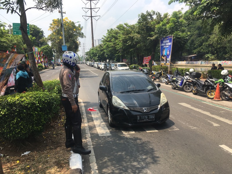 Ada Aksi Demo Mahasiswa di Depan DPRD Kota Bekasi, Arus kendaraan Lancar