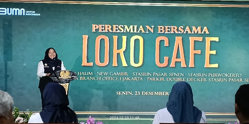 Serentak, KAI Services Launching 4 Loko Cafe, Area Parkir Double Decker ...