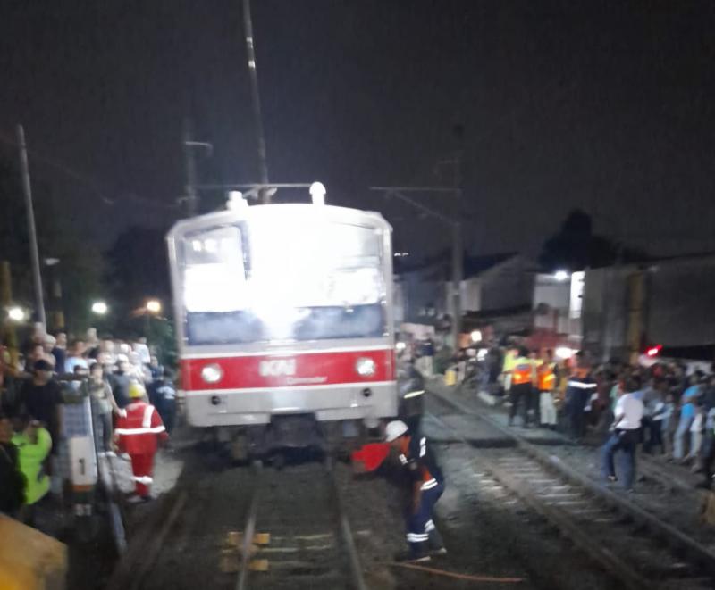 Proses Evakuasi Selesai, Operasional Commuter Line Bogor Kembali Normal